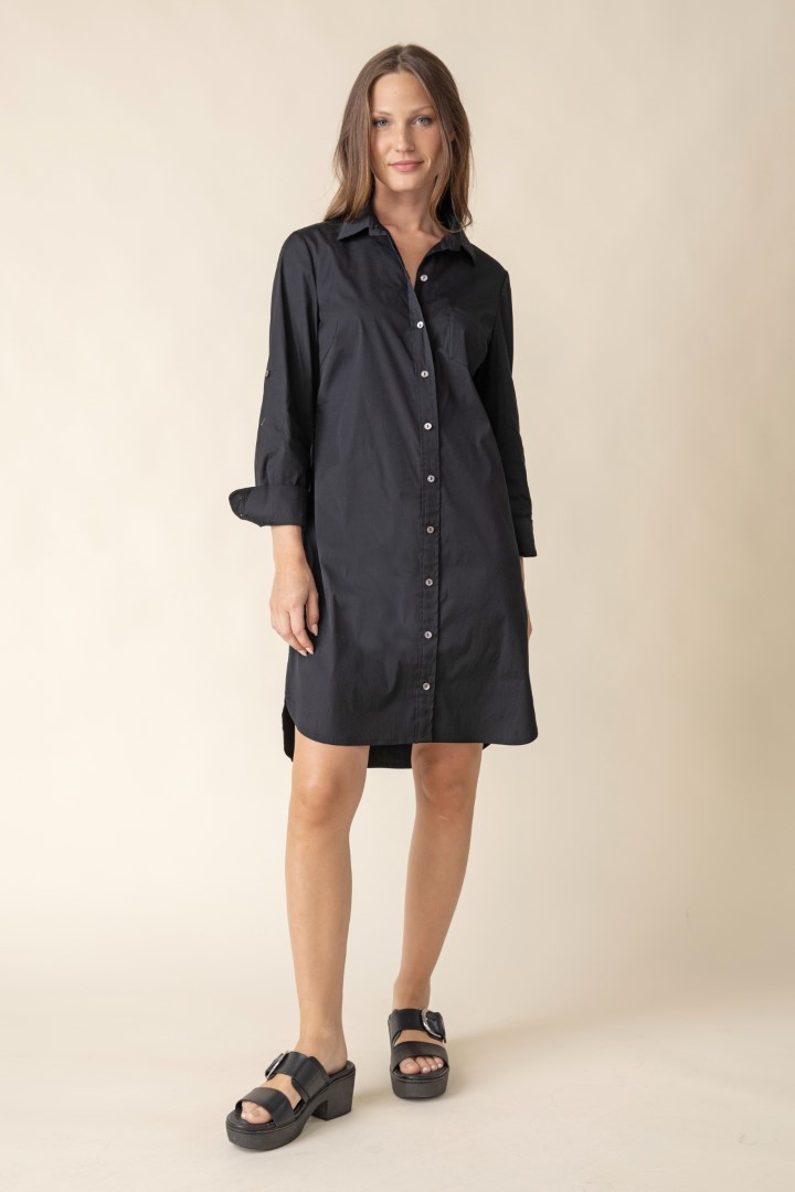 Habitat. Perfect Travel Cafe Dress In Cotton. #15088. - Lea's