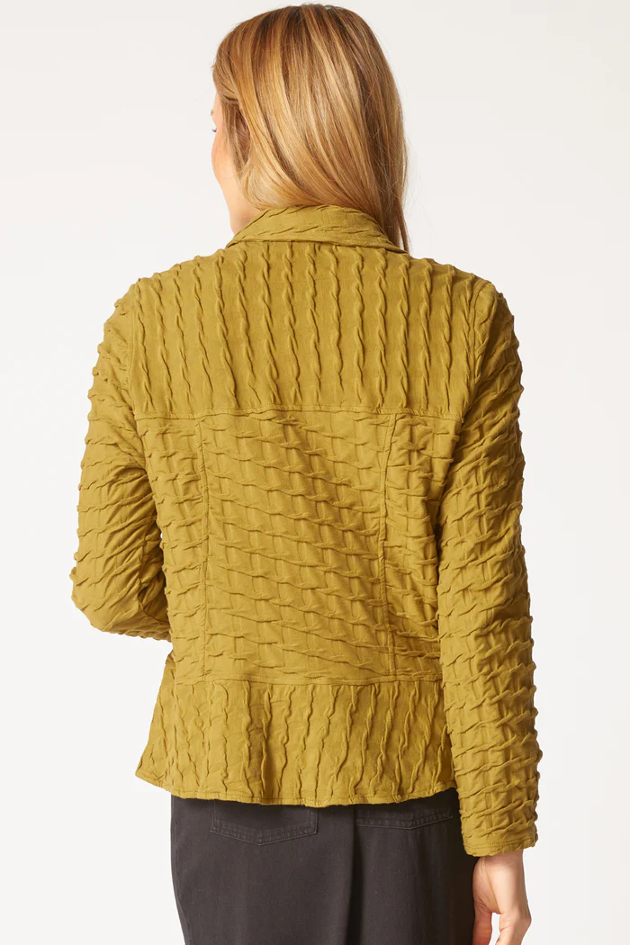 Habitat. Brighton Jacket In Textured Tides. #19106. - Lea's